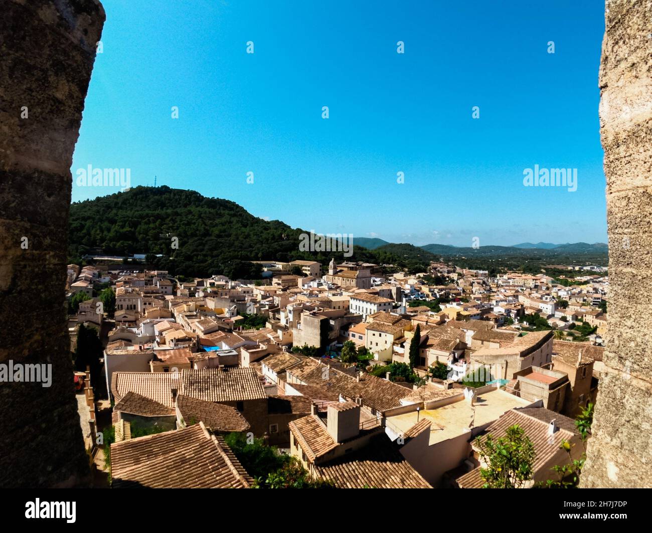 Castell de Capdepera, Spain Stock Photo - Alamy