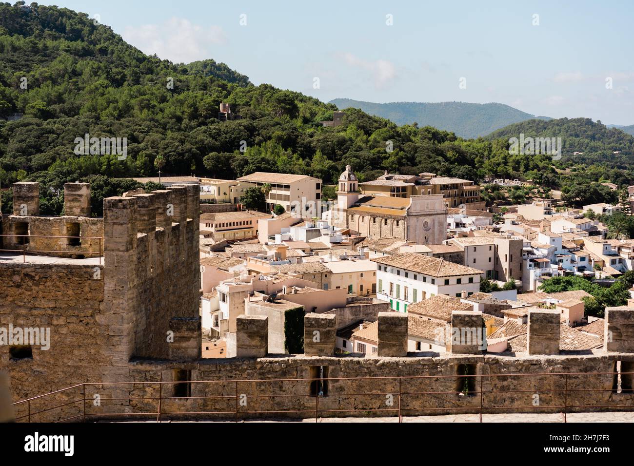 Castell de Capdepera, Spain Stock Photo - Alamy