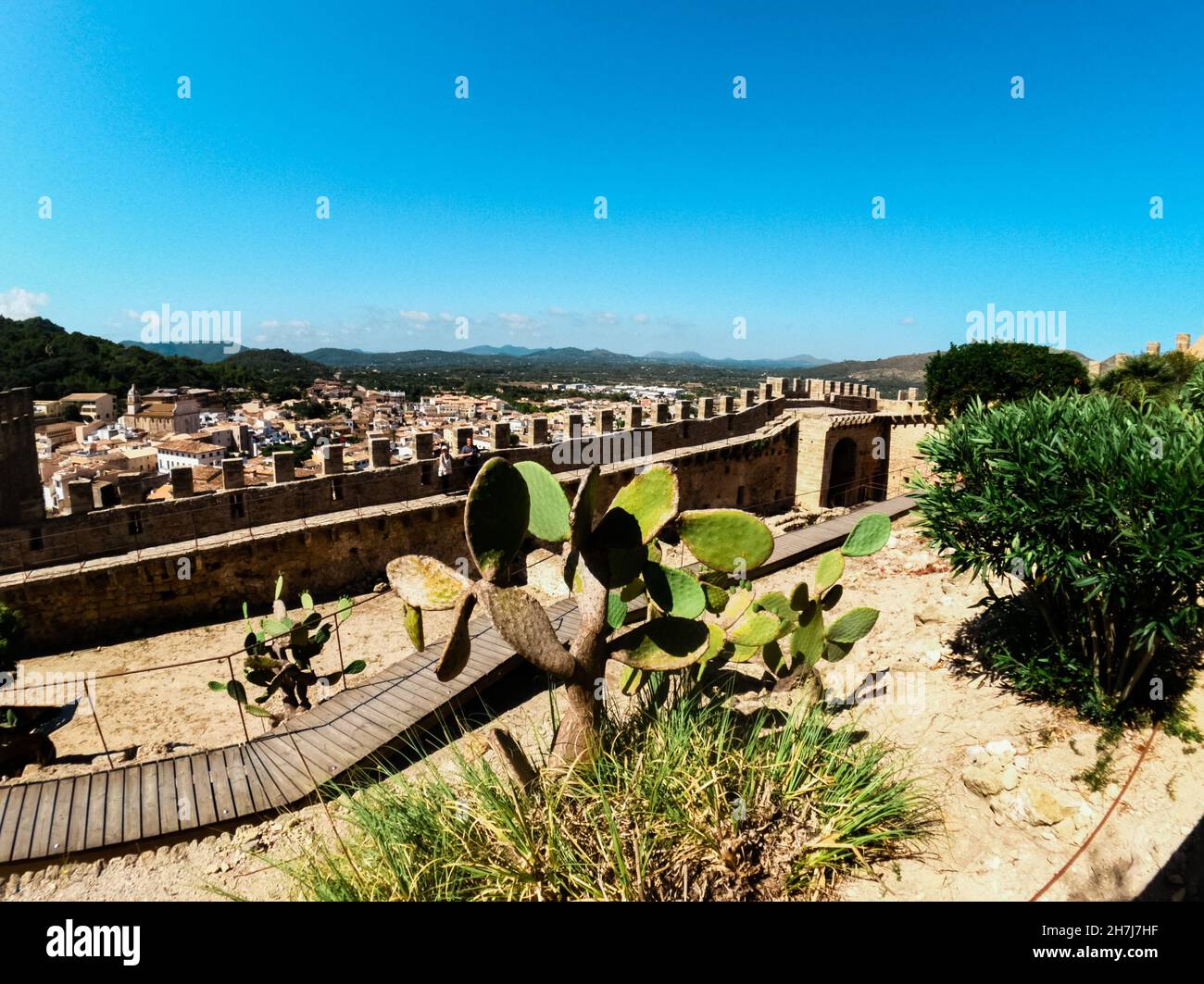 Castell de Capdepera, Spain Stock Photo - Alamy