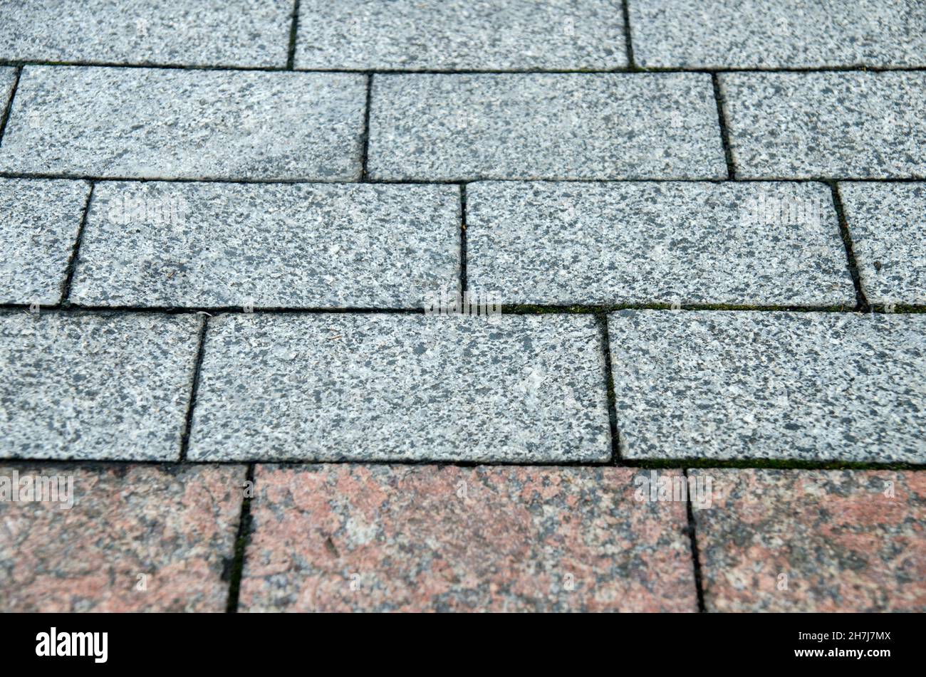 Road stone pavement texture, grey bricks pattern Stock Photo - Alamy