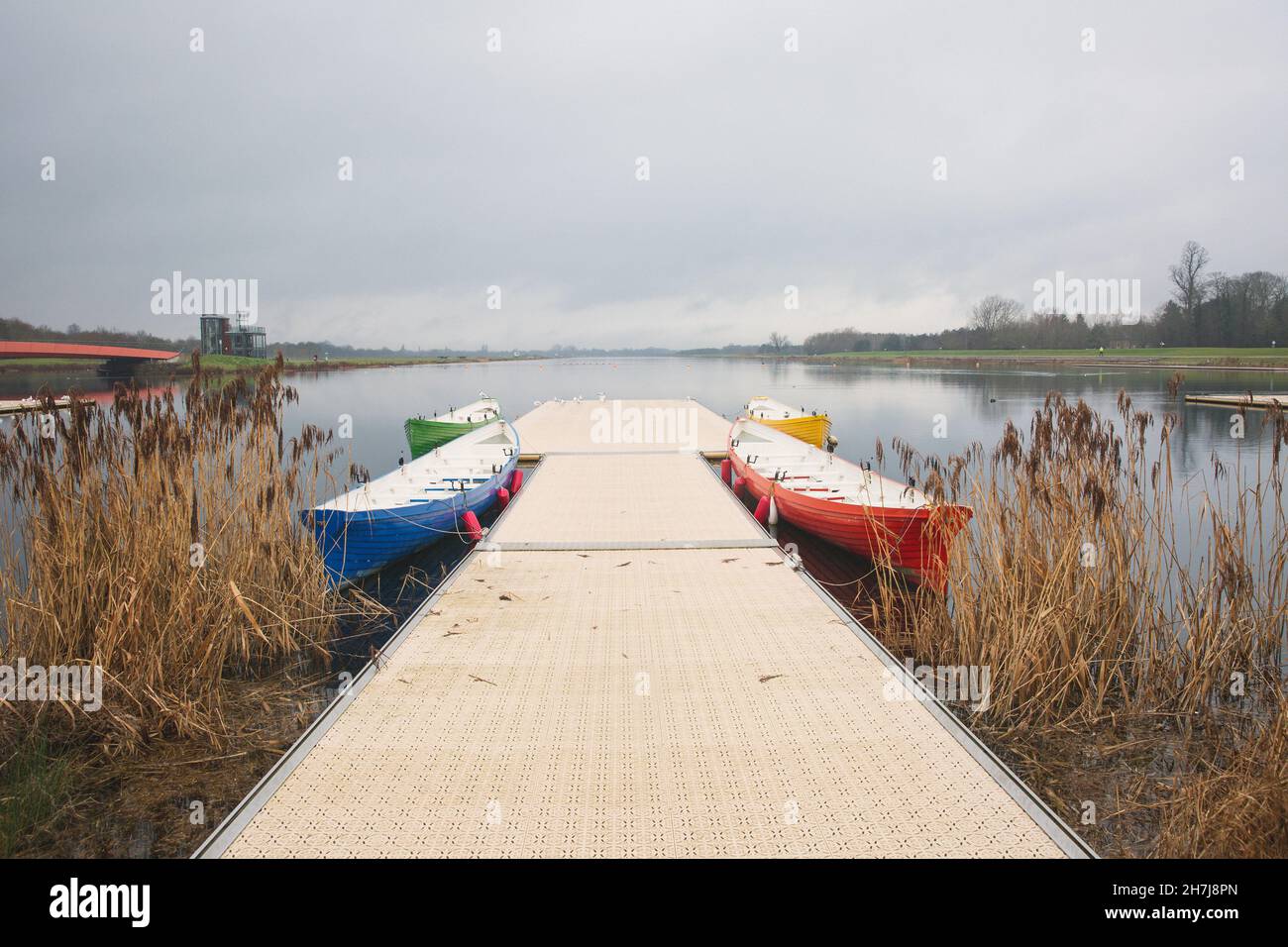 Dorney Lake on the 4th February 2021 in Buckinghamshire in the United ...
