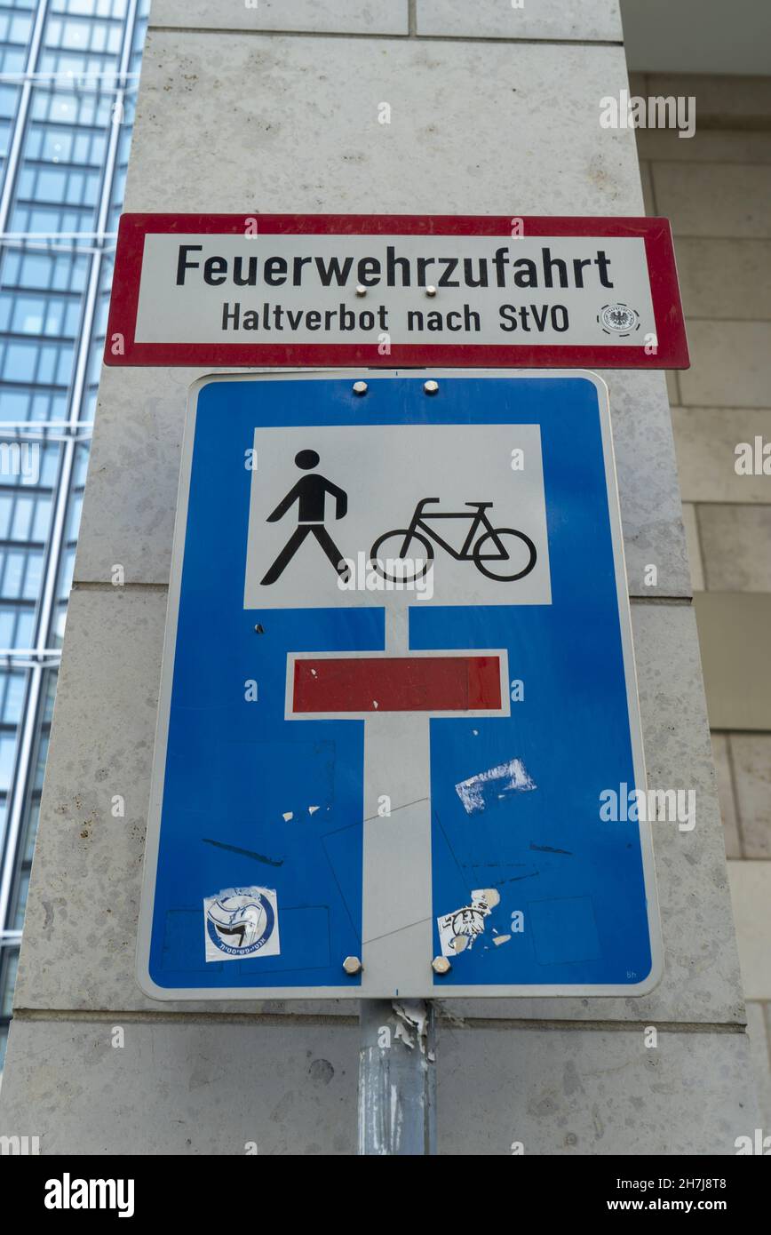 Vertical shot of fire brigade access Stock Photo - Alamy