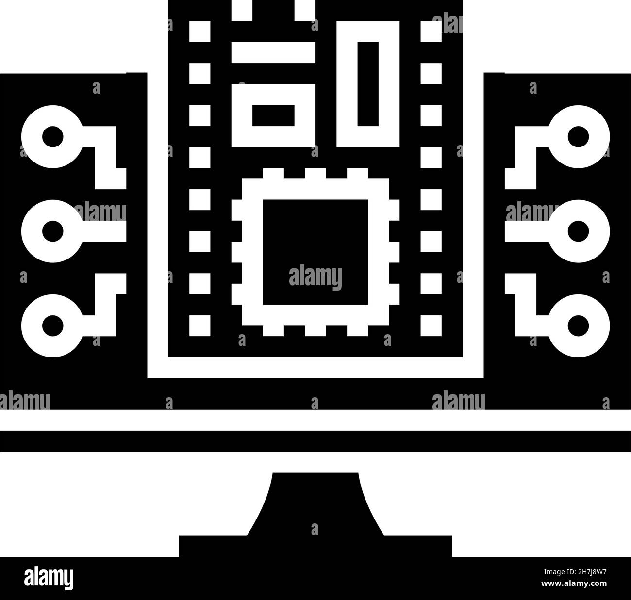 firmware software glyph icon vector illustration Stock Vector Image ... firmware software glyph icon vector illustration Stock Vector Image ...