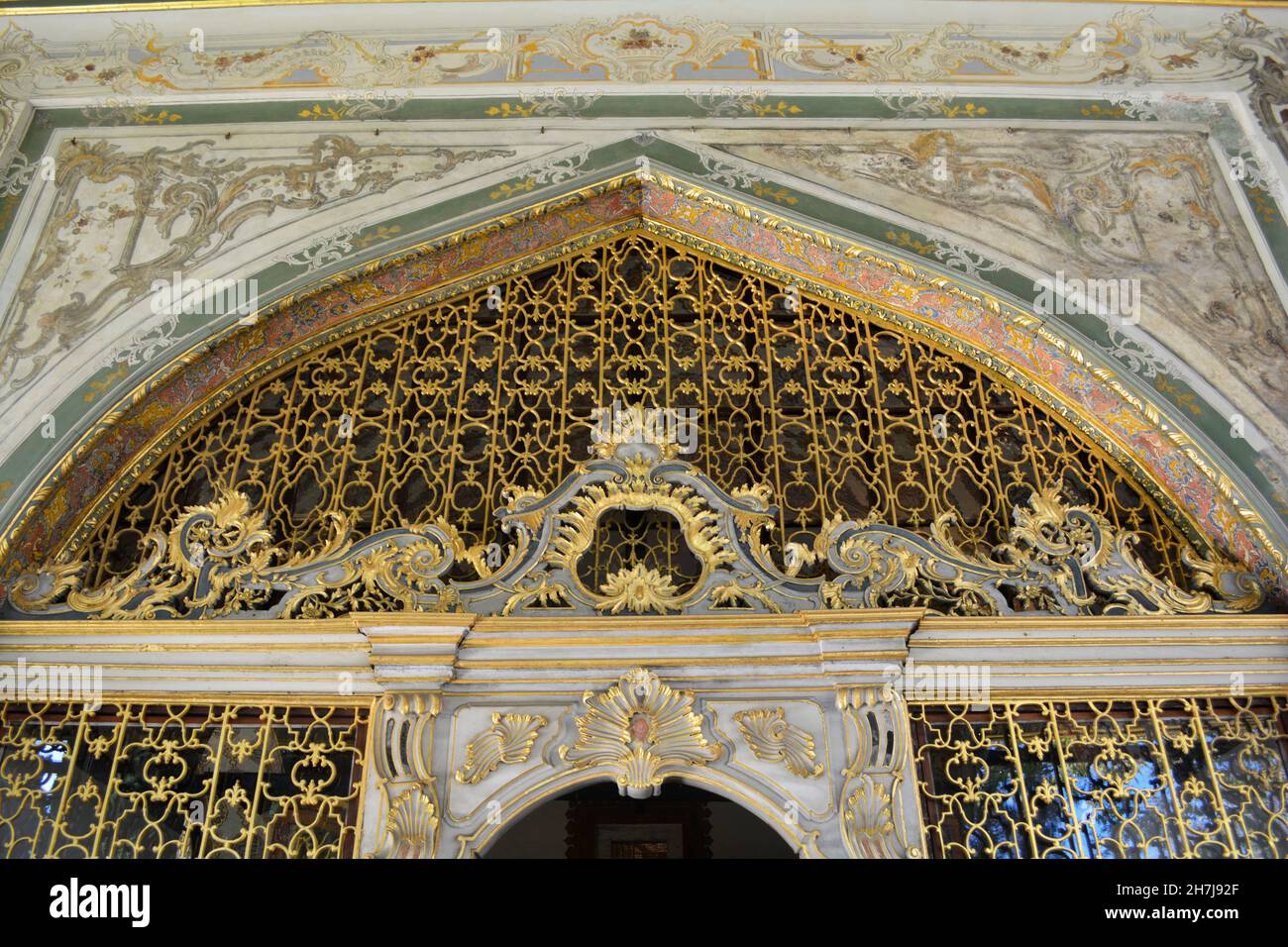 Istanbul, Turkey - November 2021: Details of the Imperial Council ...