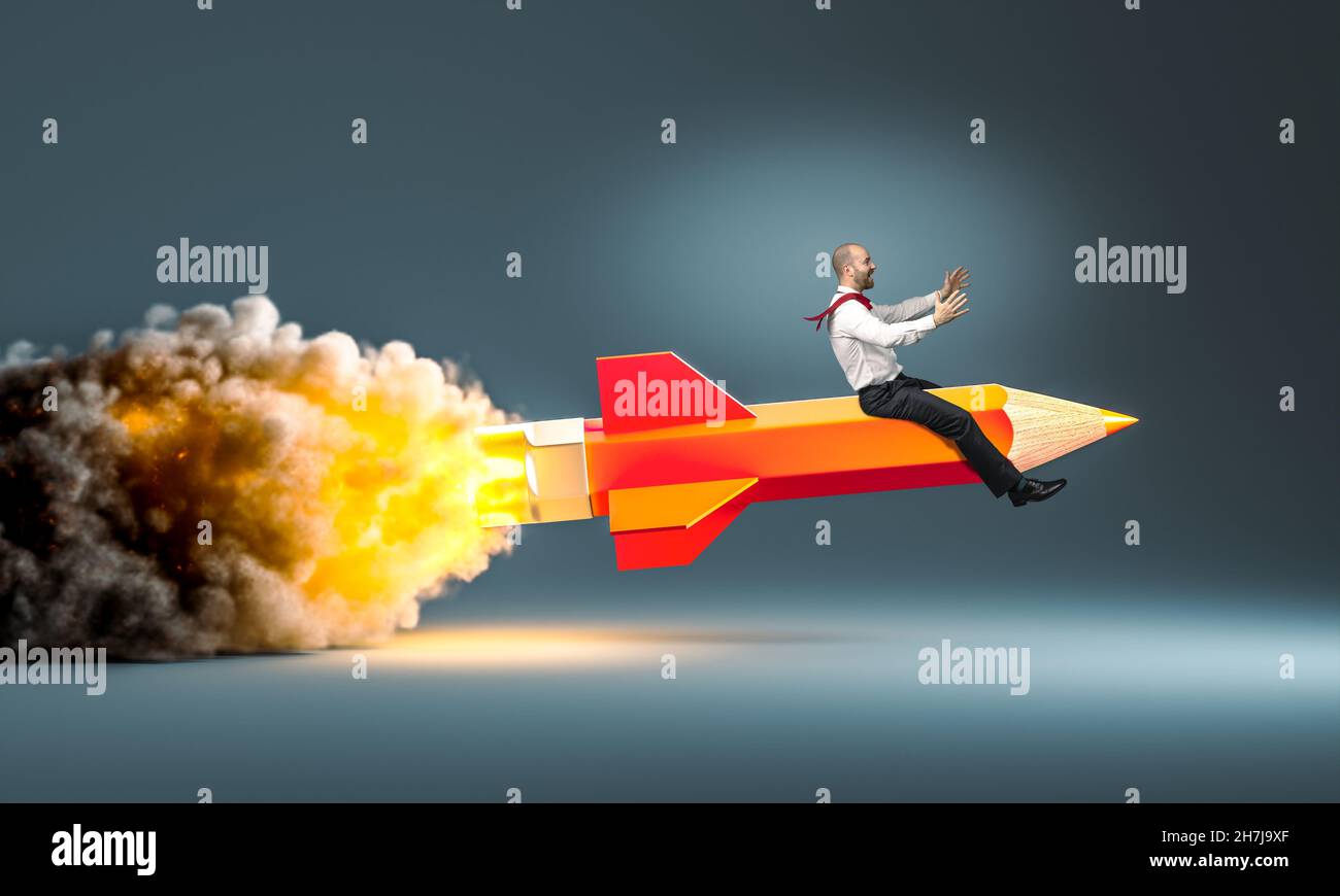 Rocket ride hi-res stock photography and images - Alamy