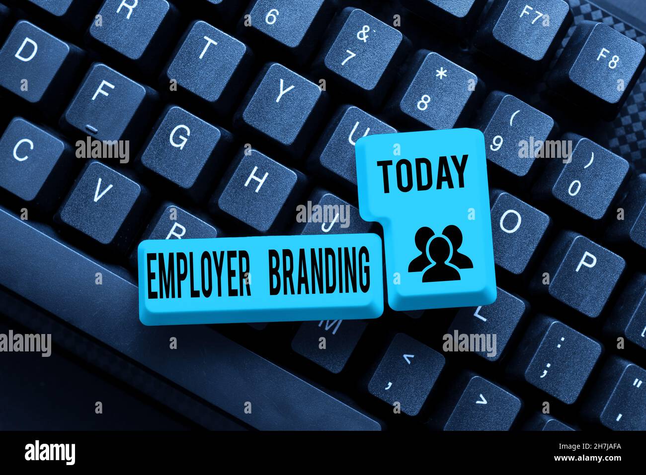 Sign displaying Employer Branding. Business overview promoting company ... Sign displaying Employer Branding. Business overview promoting company ...