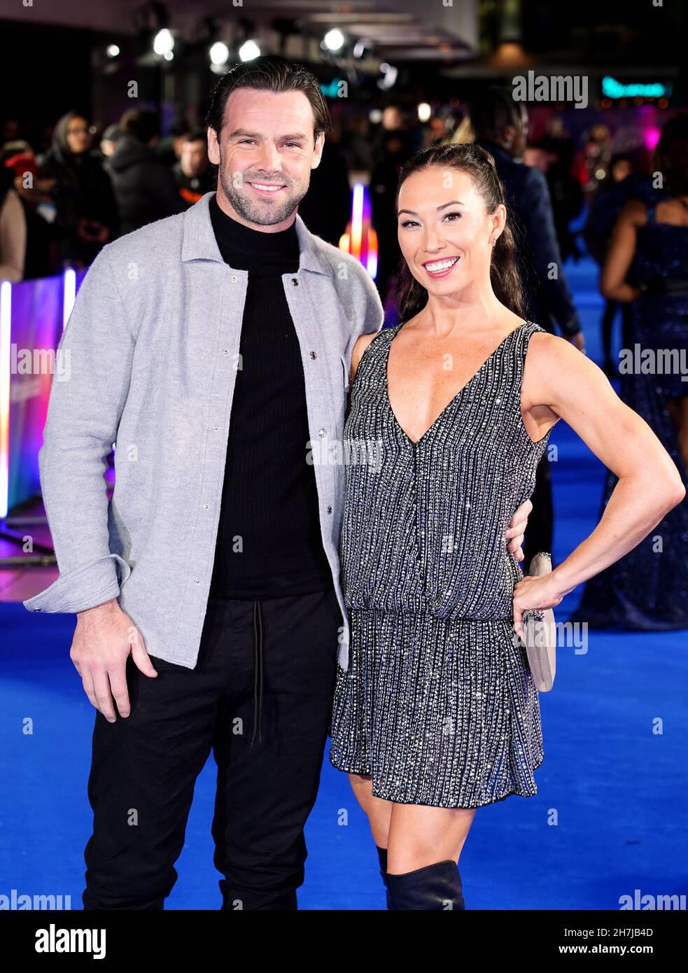 Ben Foden and Robin Johnstone attending the ITV Palooza held at the Royal Festival Hall ...
