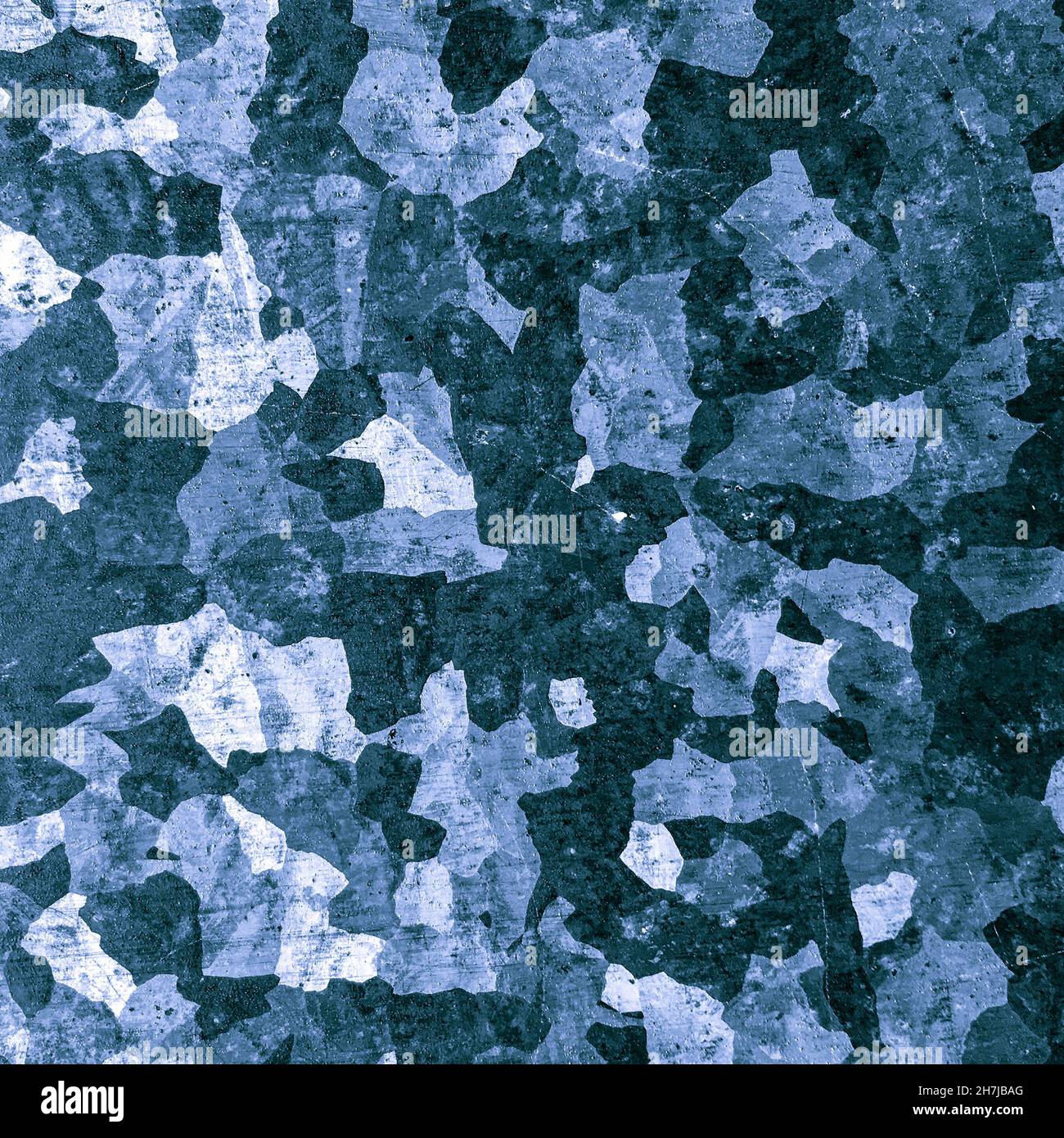 Watercolor Marine Camo. Blue Combat Pattern Stock Photo - Alamy