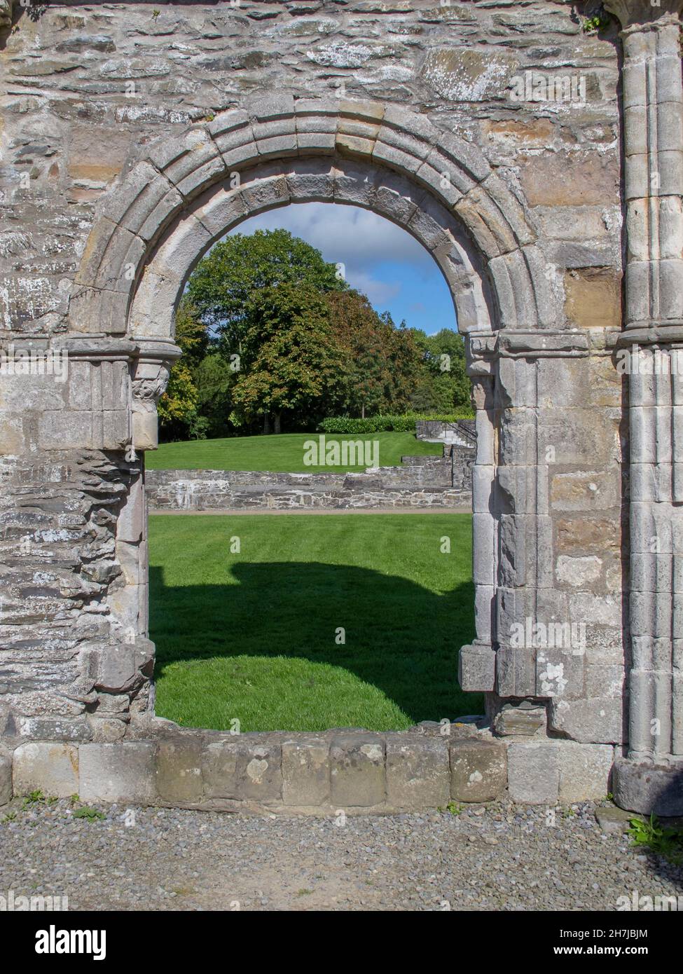 Mellifont Abbey Louth Ireland Stock Photo - Alamy