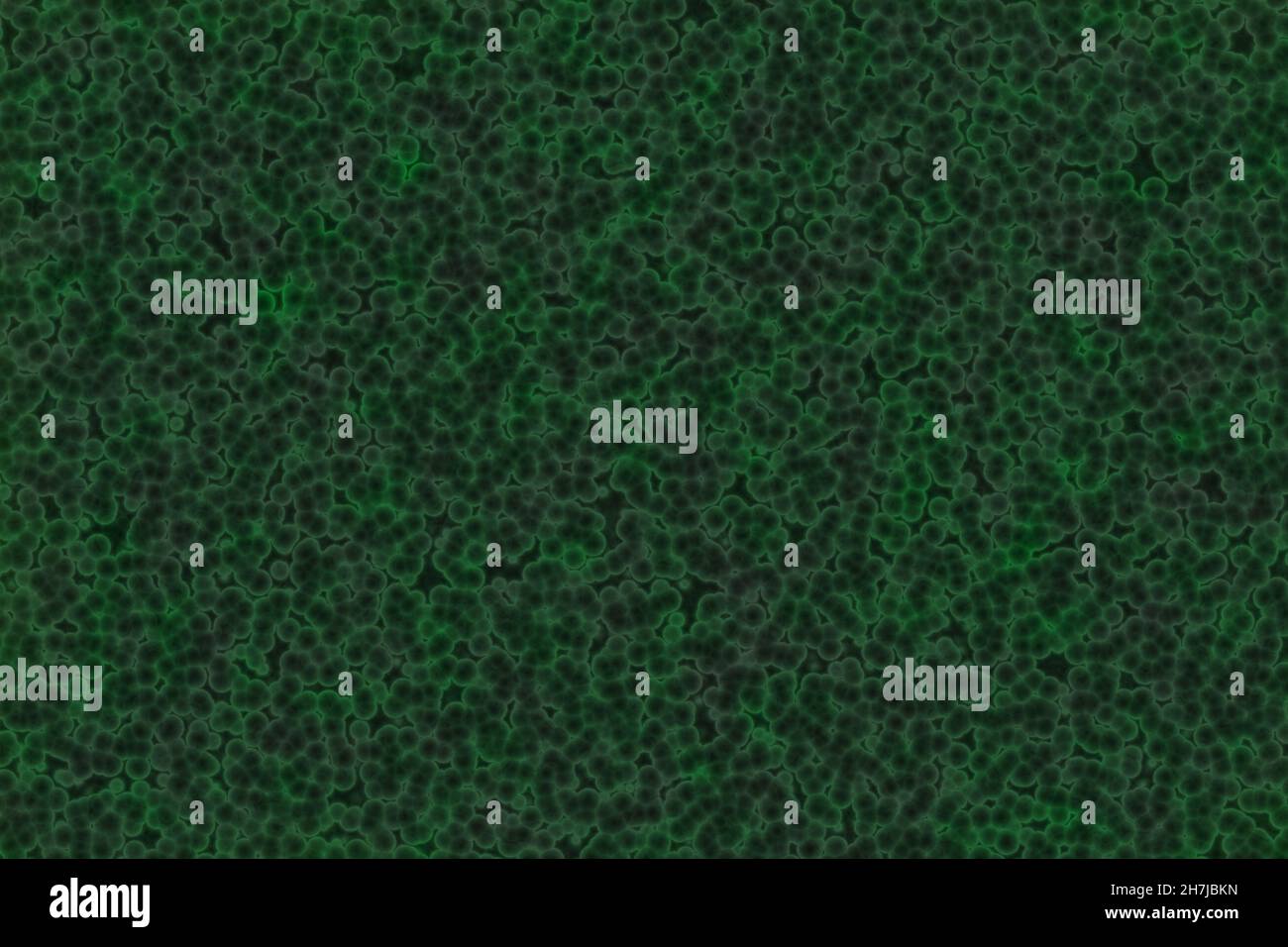 modern design green a lot organic bacterias computer graphic background ...