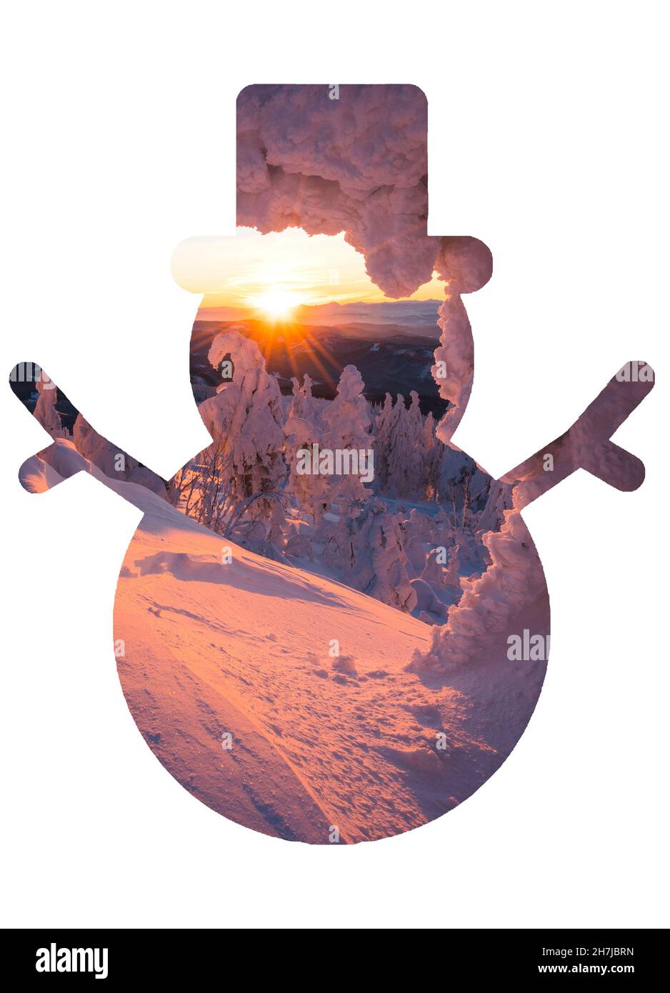 Christmas card decor in Cut Out Stock Images & Pictures - Alamy