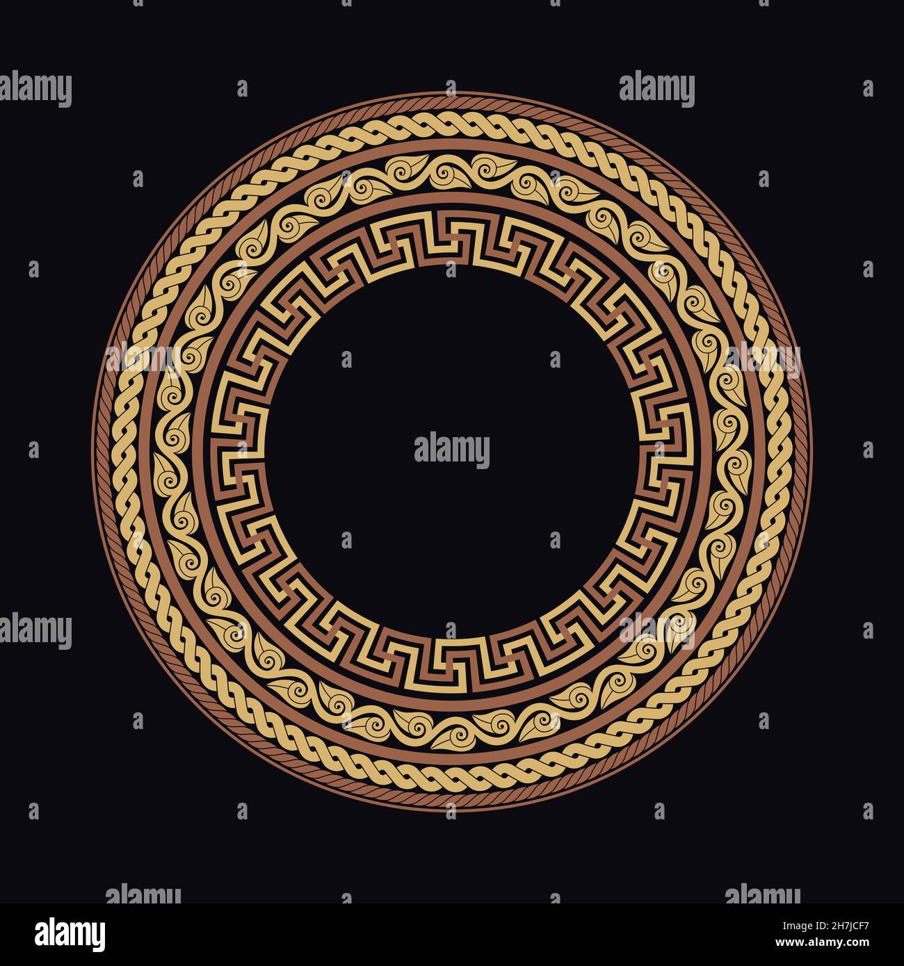 Meander form Stock Vector Images - Alamy