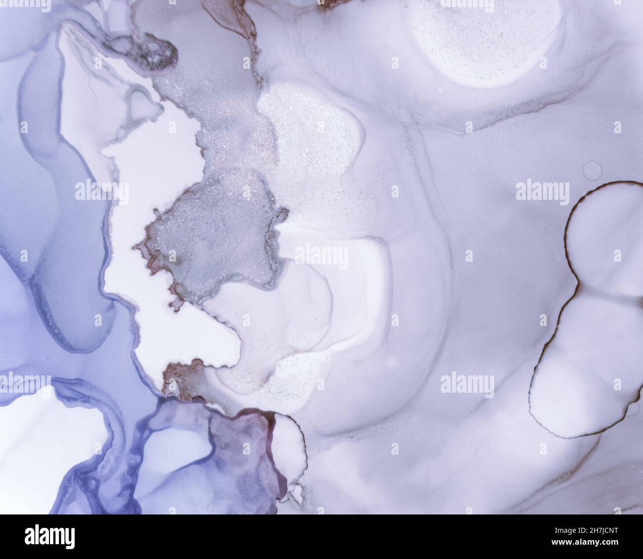 Ethereal Art Pattern. Alcohol Ink Wave Wallpaper Stock Photo - Alamy