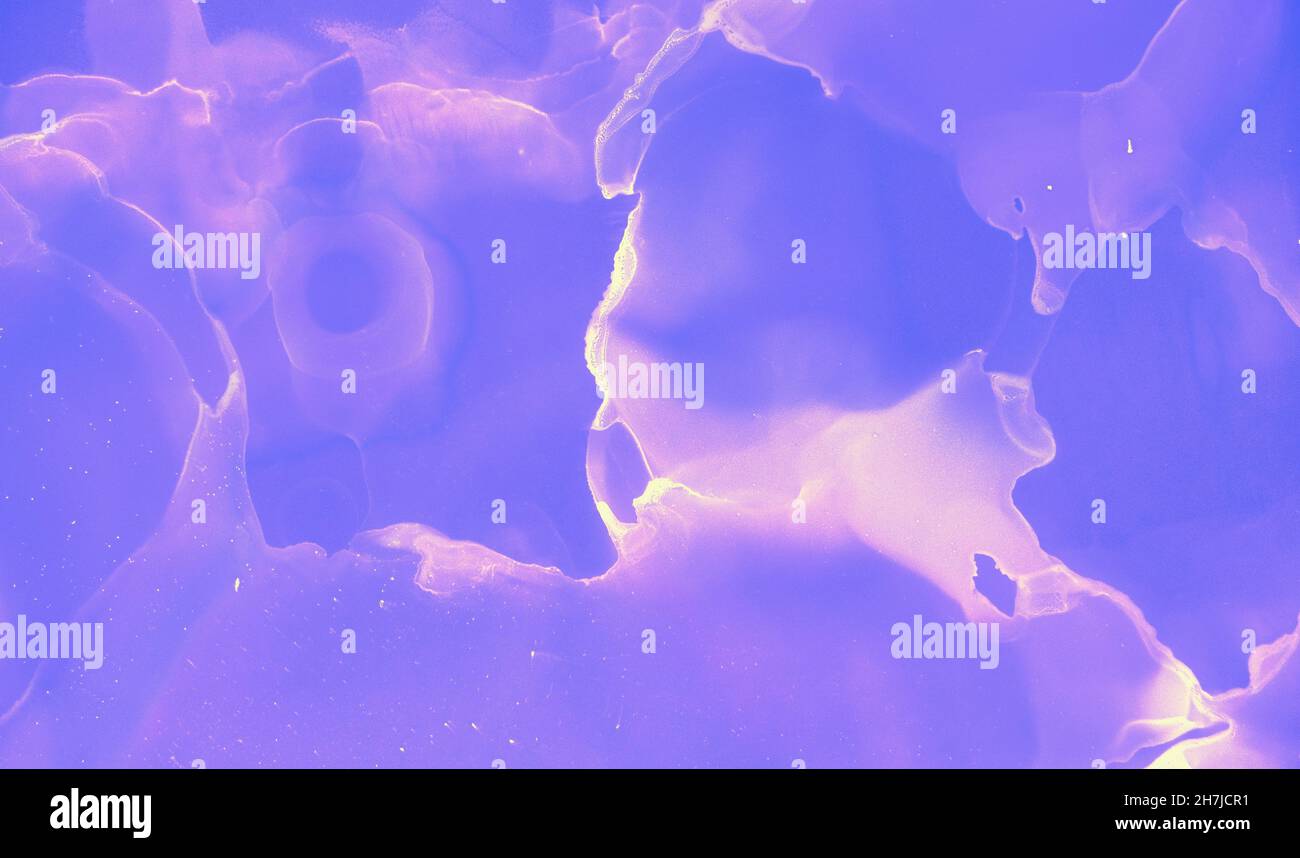 Abstract Fluid Template. Blue Watercolor Digital Stock Photo - Alamy