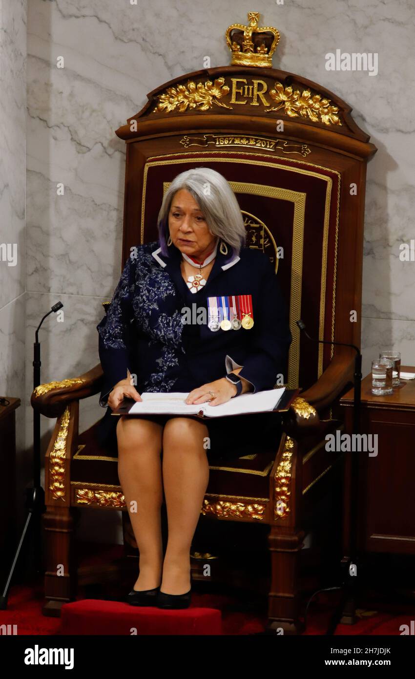 Mary simon governor hi-res stock photography and images - Alamy