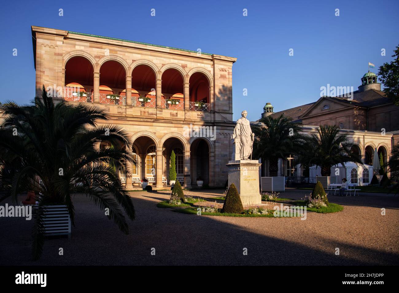 Regentenbau in Bad Kissingen, UNESCO World Heritage Site 'Important Spa ...
