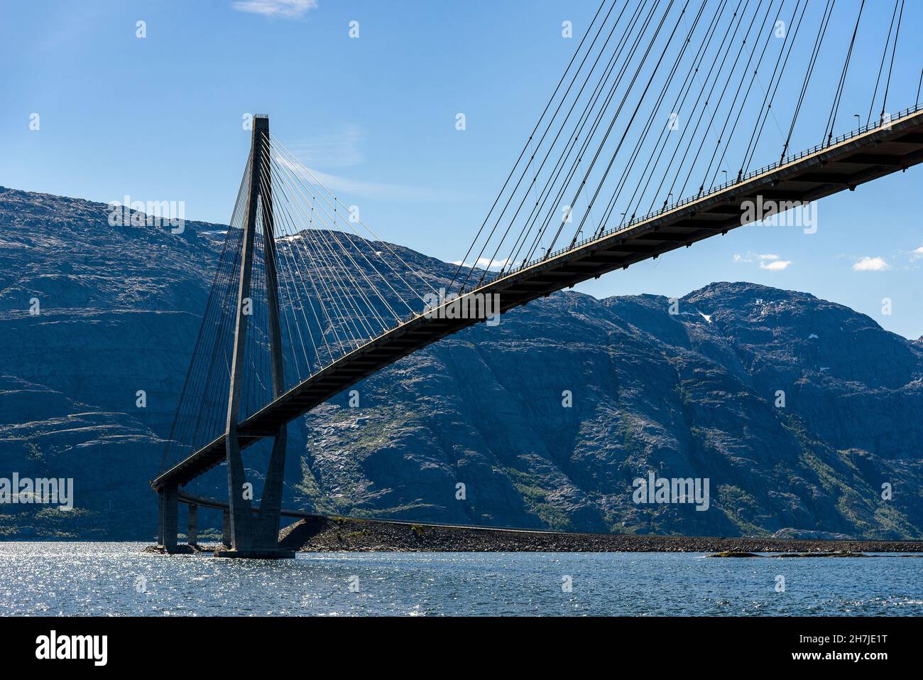 Bridge at Sandnessjöen, Norway Stock Photo - Alamy