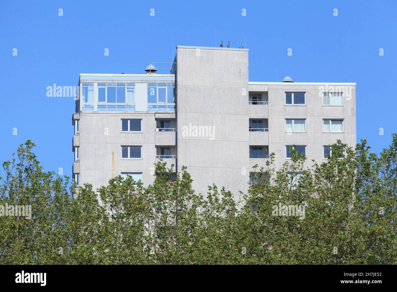 Monotone White Residential Building Residential Building, Bremerhaven ... Monotone White Residential Building Residential Building, Bremerhaven ...
