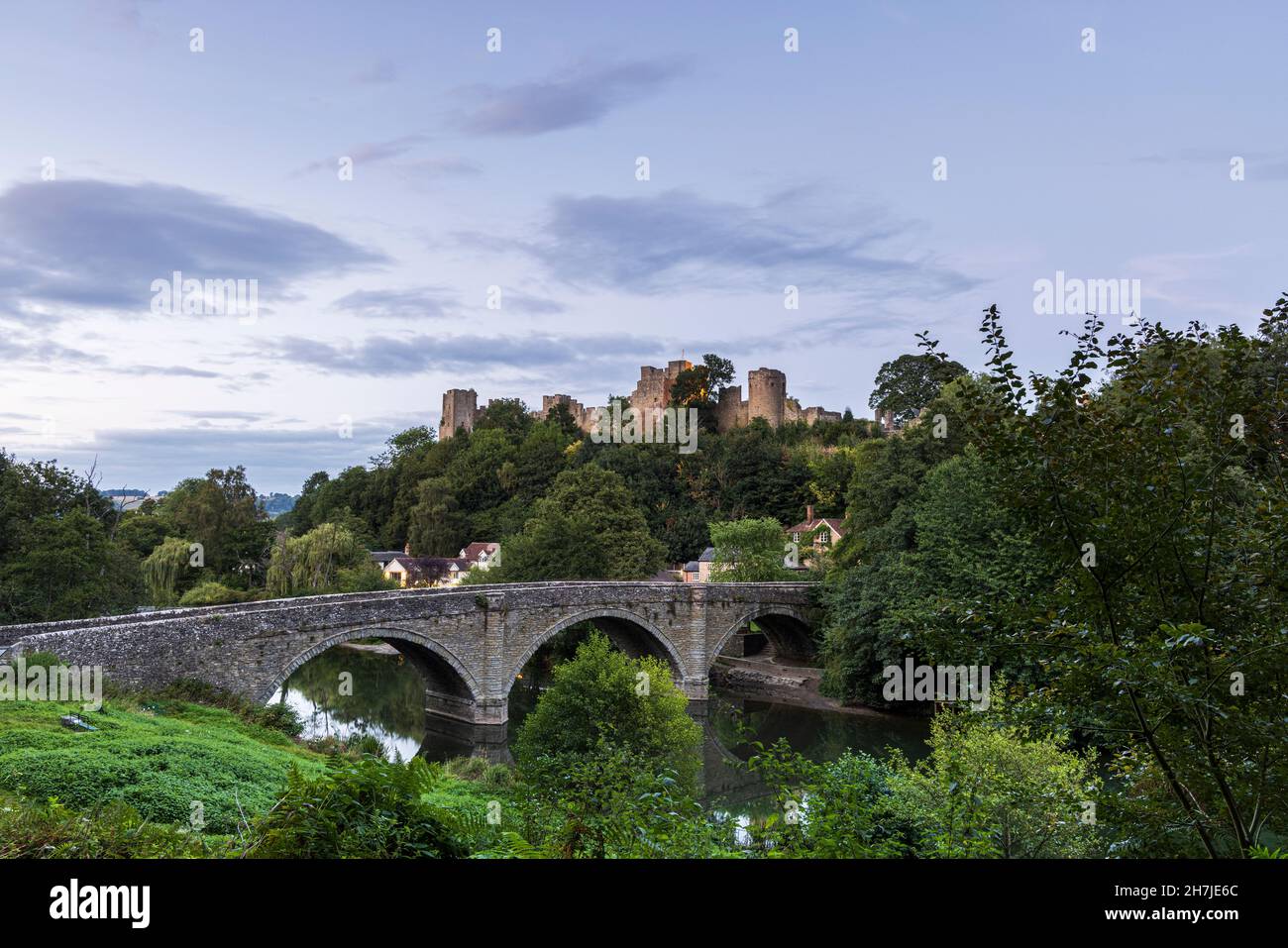 Historic bridge over the river teme hi-res stock photography and images ...