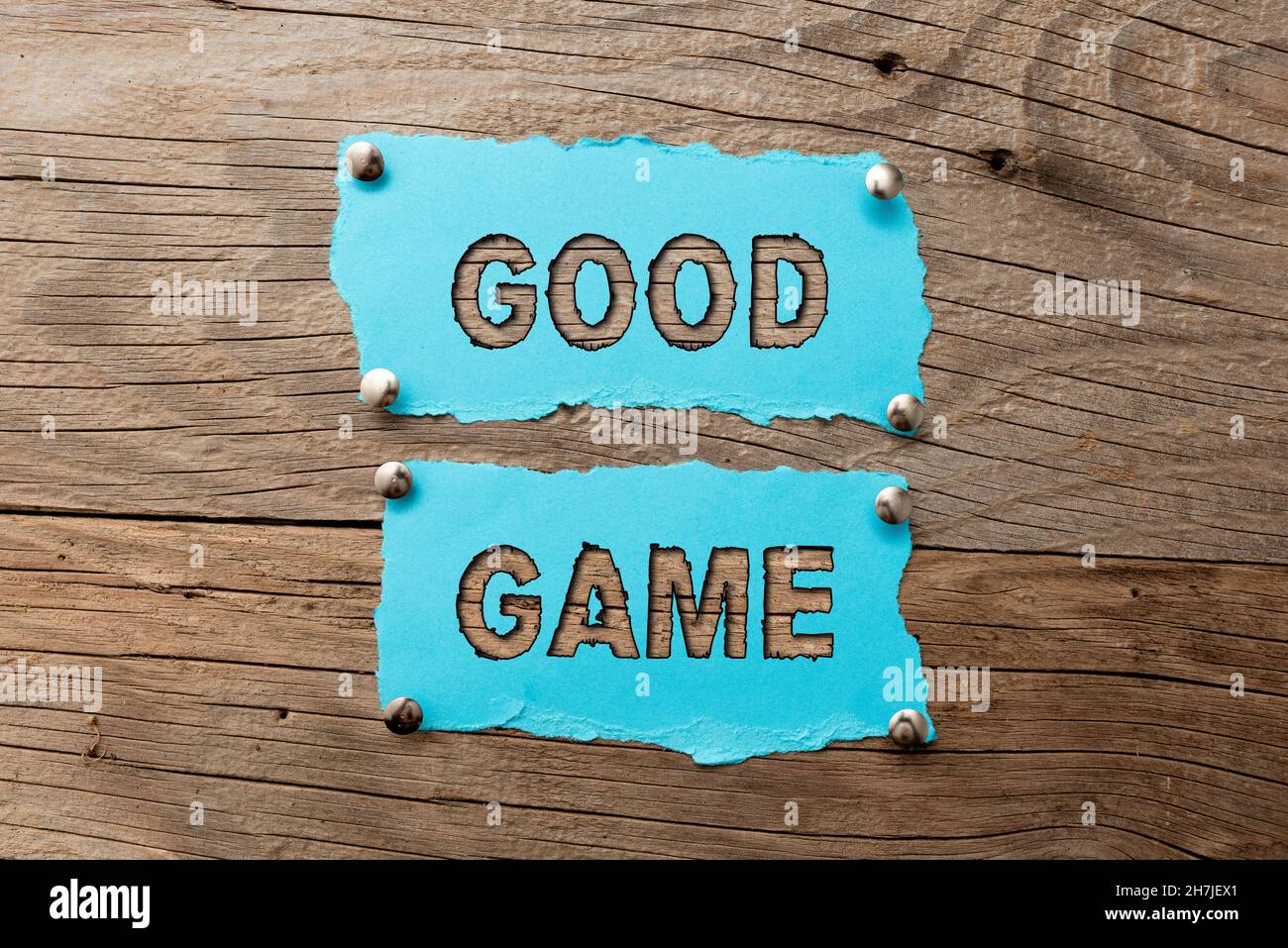 Conceptual caption Good Game. Business approach term frequently used in ...