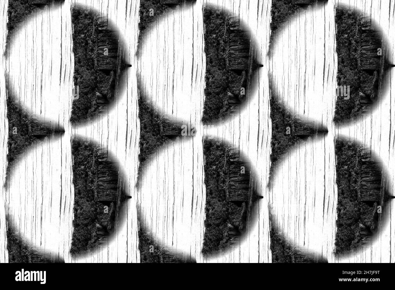 Seamless Cracked Wood. Worn Broken Poster. Rough Stock Photo - Alamy