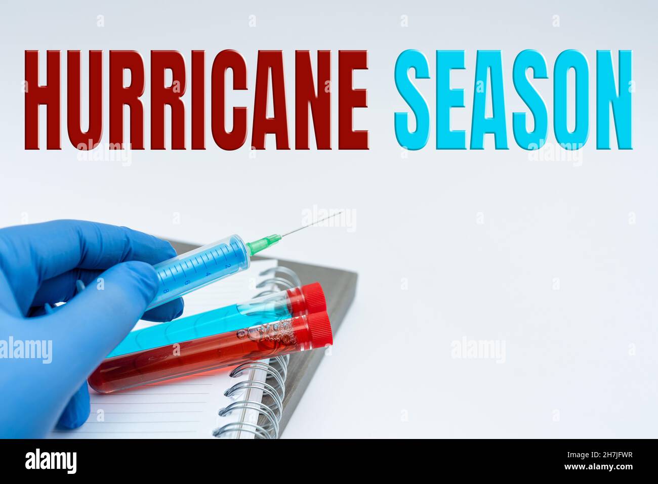 Text showing inspiration Hurricane Season. Business idea time when most ...