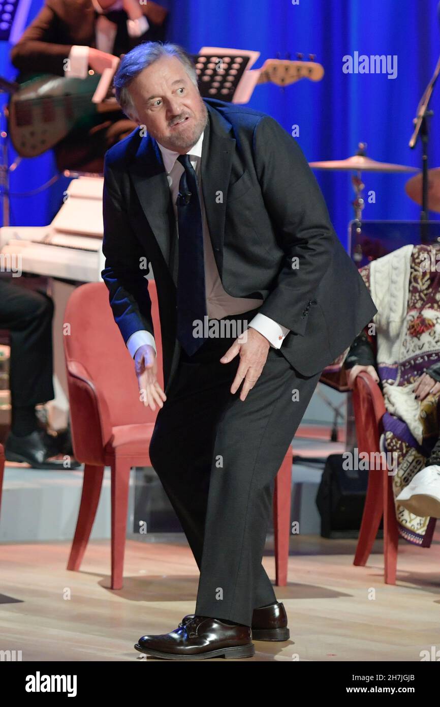 Rome, Italy. 23rd Nov, 2021. Christian De Sica attends the fifth ...