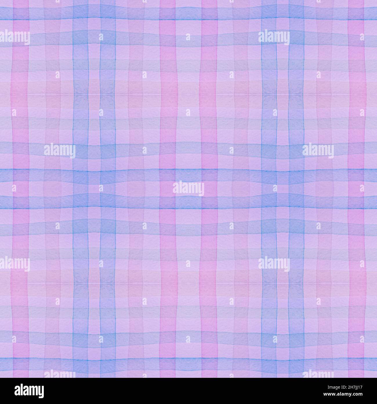 Pink Pajama Pattern. Wool Seamless Plaid Border Stock Photo - Alamy