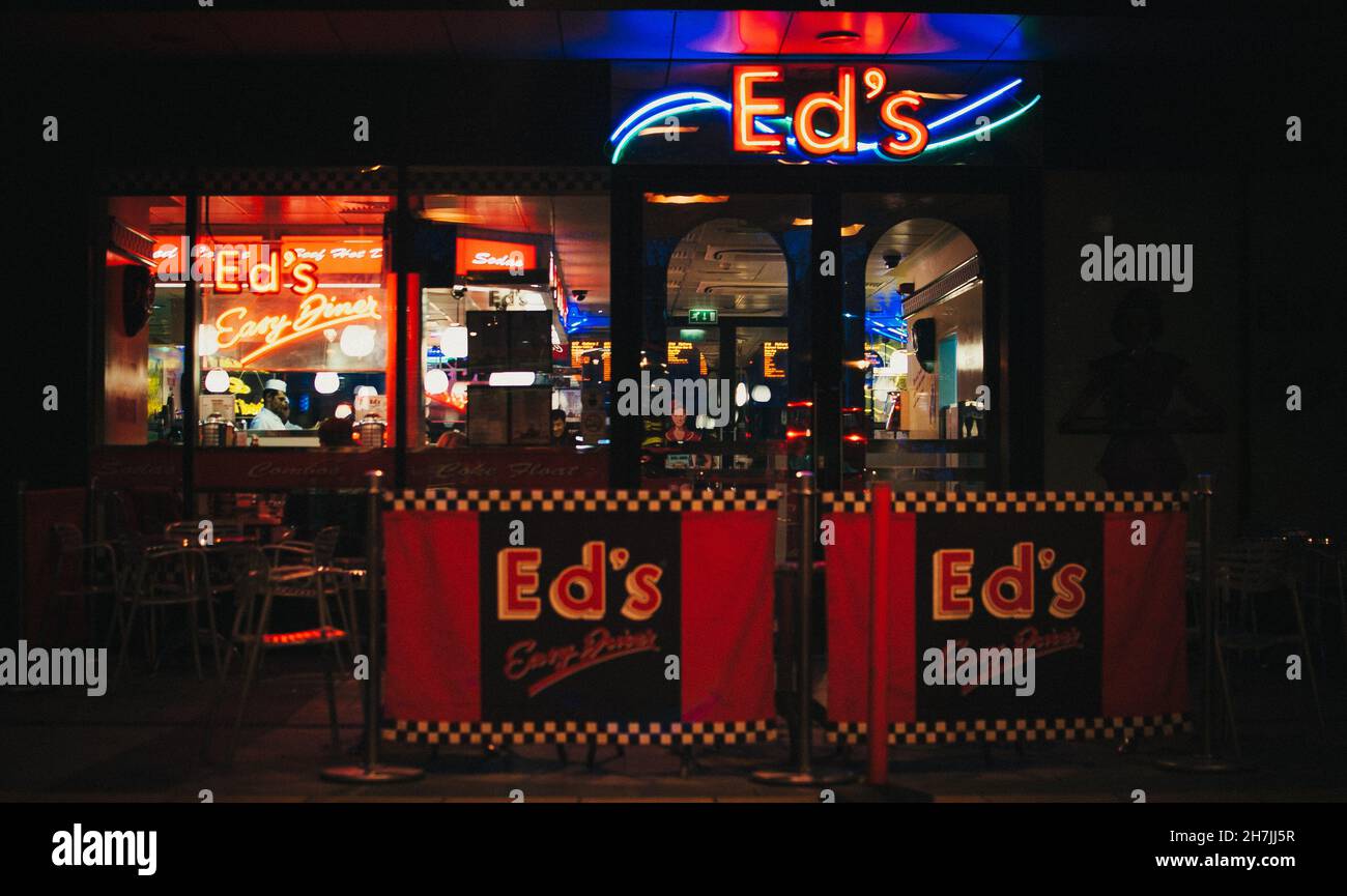 Ed's diner london hi-res stock photography and images - Alamy
