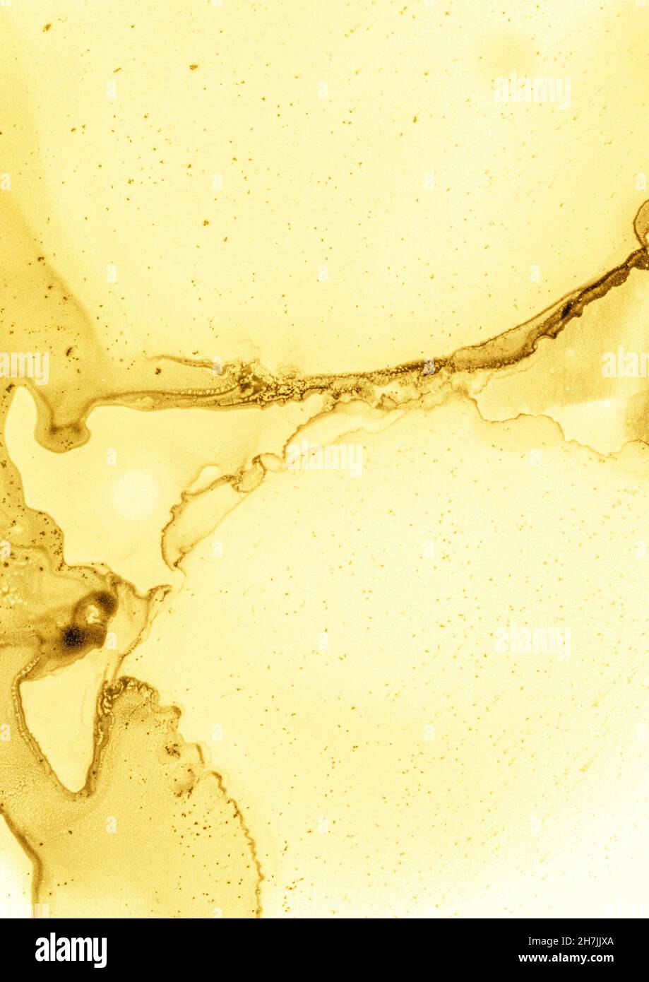 Watercolour Yellow Background. Color Soft Splash Stock Photo - Alamy