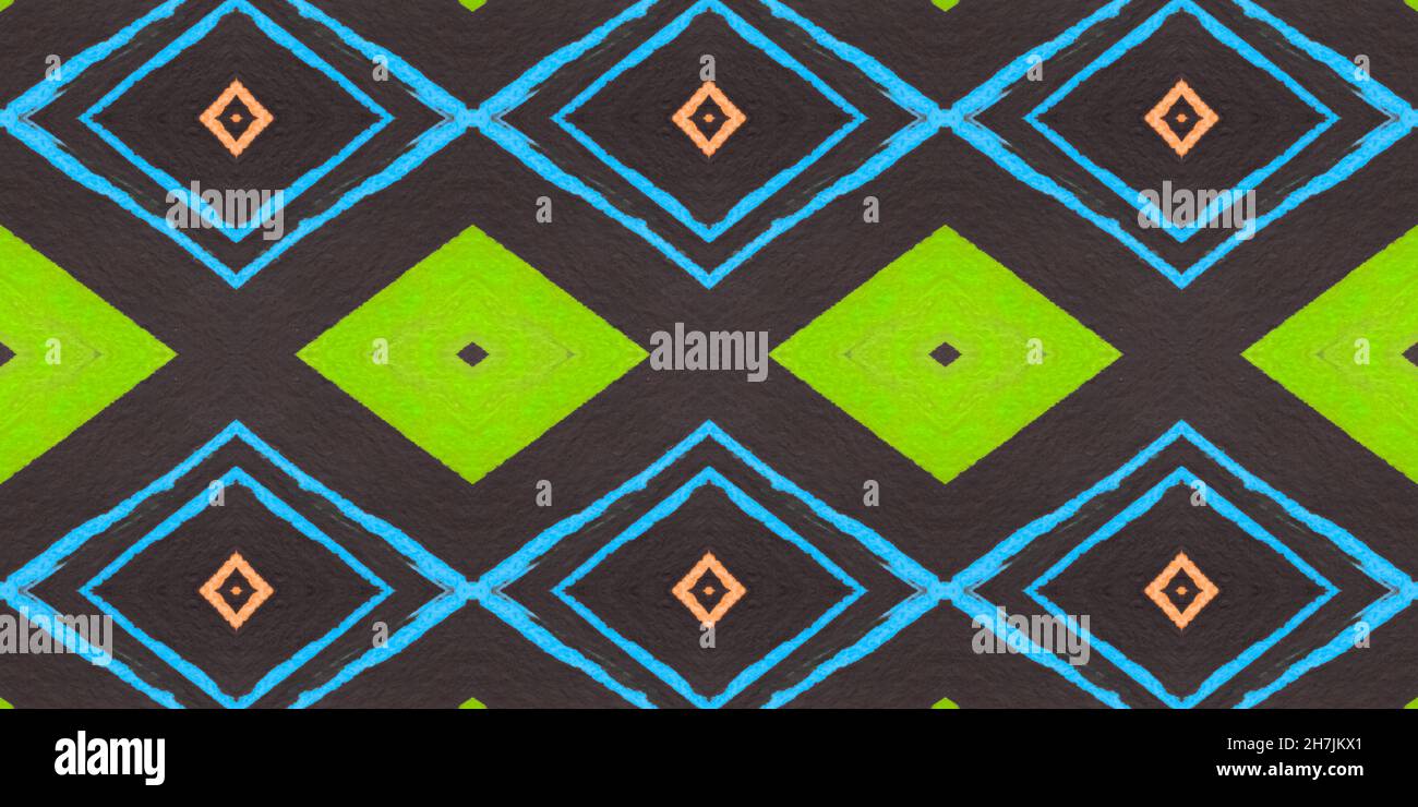 Seamless Diamond Pattern. Drawn by Water Triangle Stock Photo - Alamy