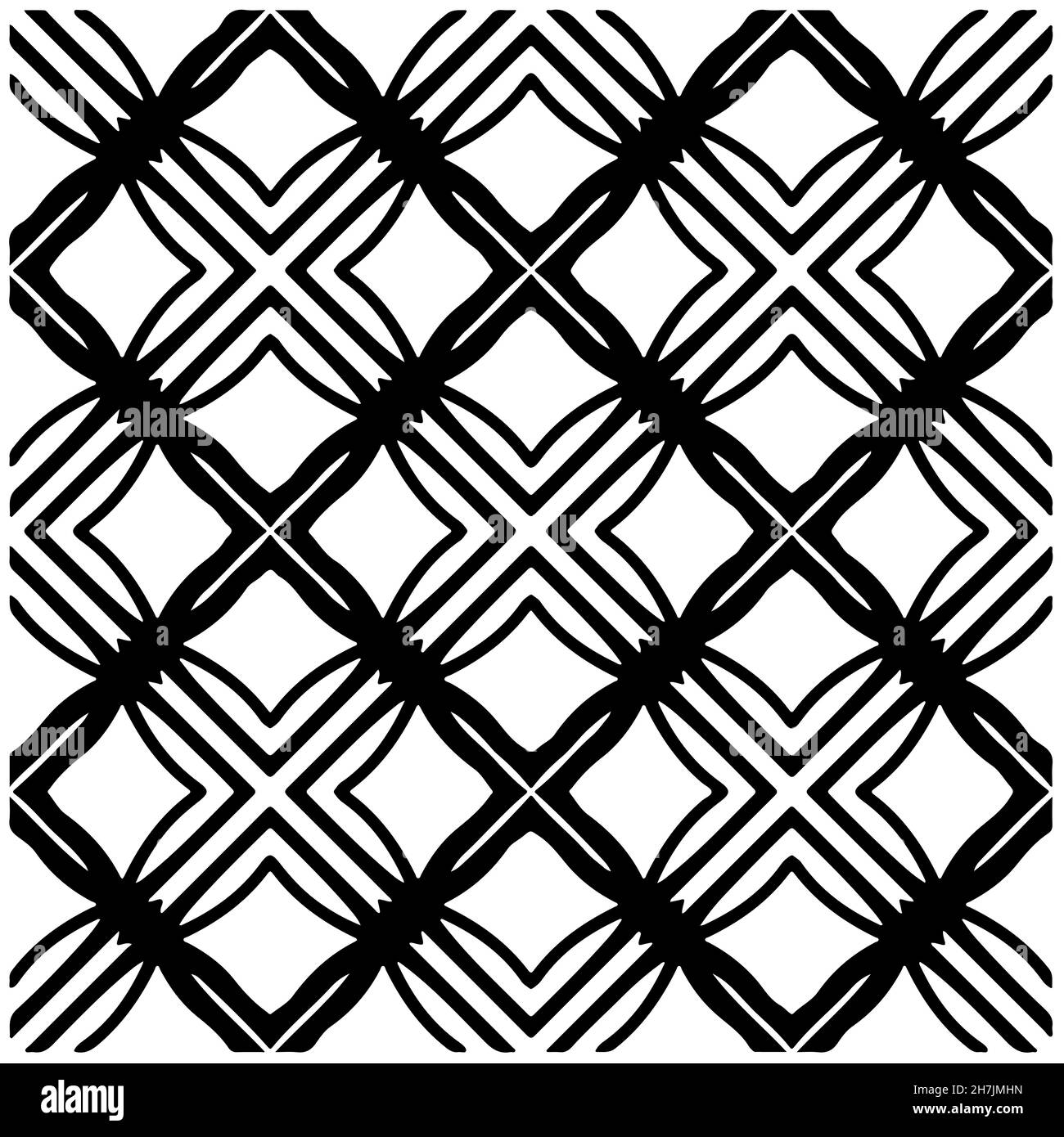 Vector pattern with symmetrical elements . Repeating geometric tiles ...