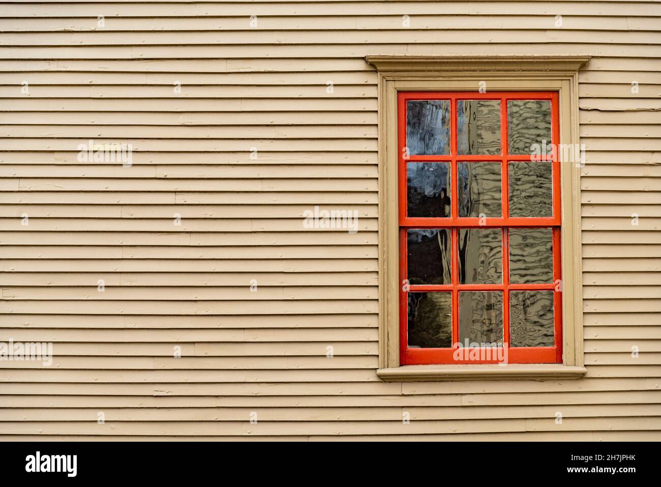 old window of a typical residential house in America Stock Photo - Alamy
