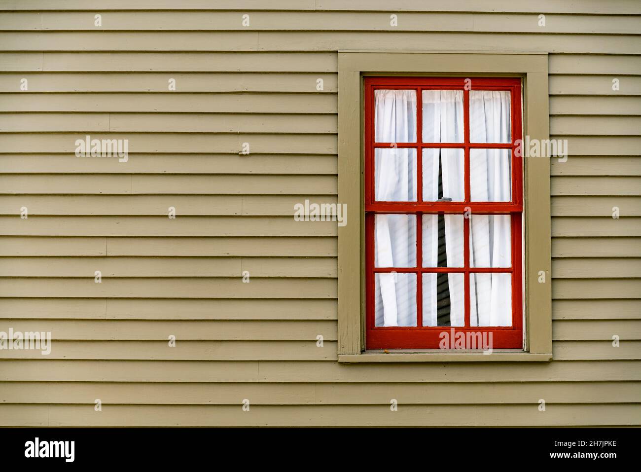 old window of a typical residential house in America Stock Photo - Alamy