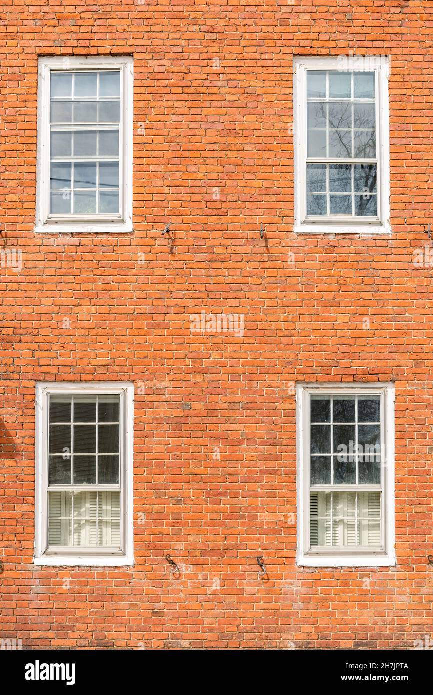 old window of a typical residential house in America Stock Photo - Alamy