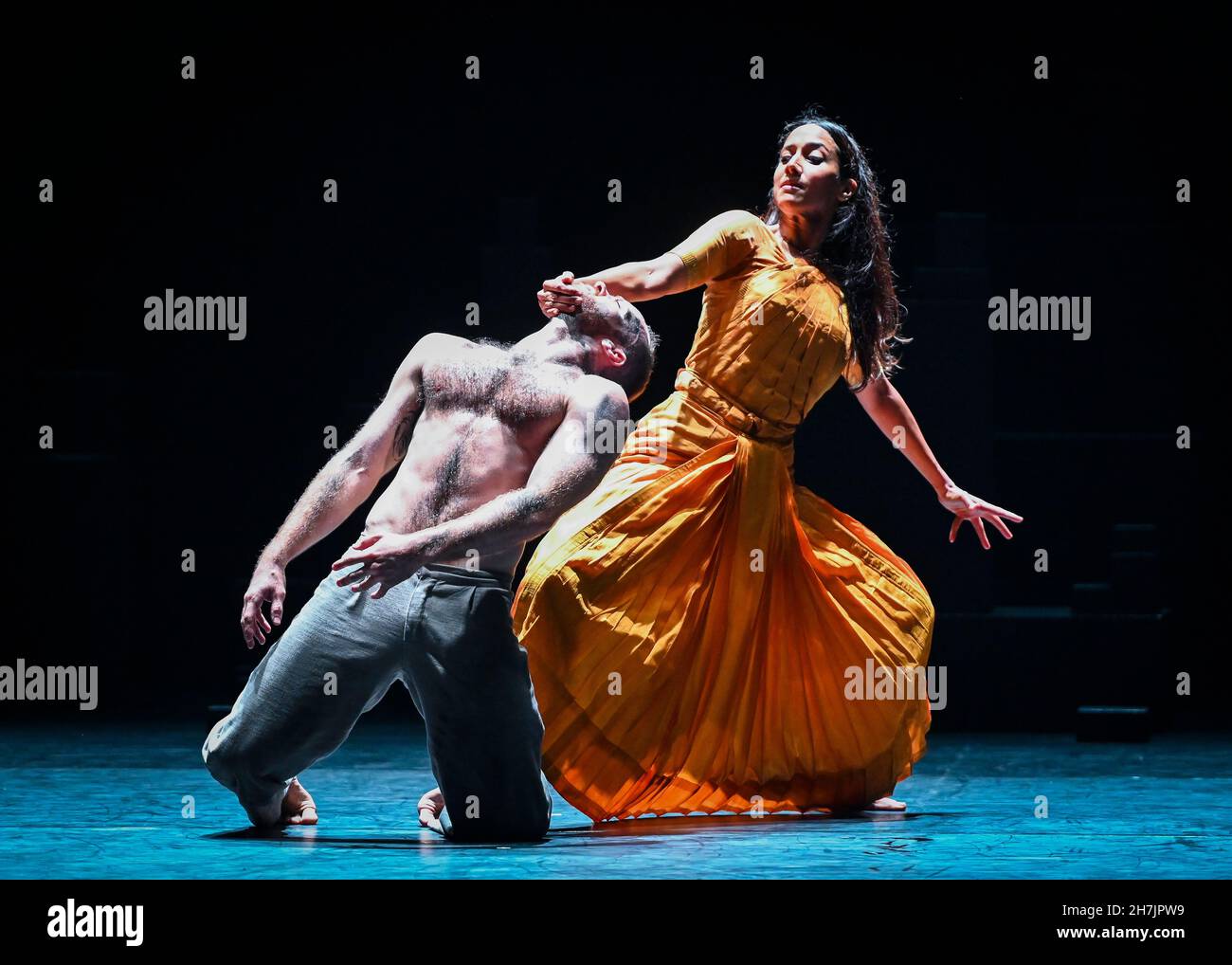 London, UK, Tuesday, 23rd November 2021 Luke Jessop and Mythili Prakash ...