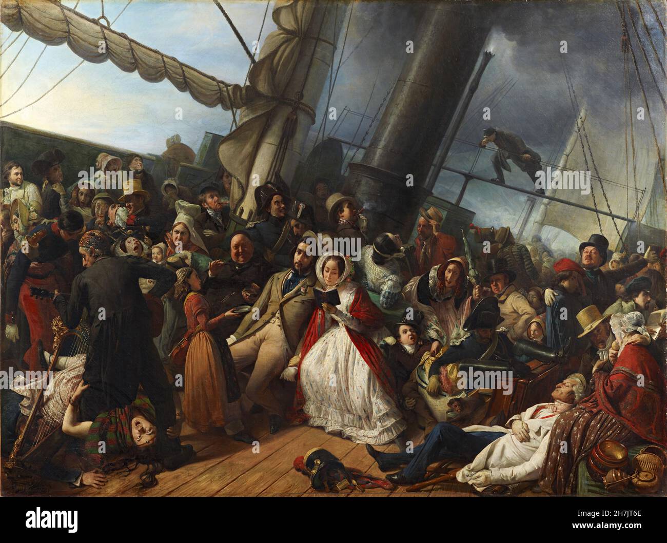 François auguste biard hi-res stock photography and images - Alamy