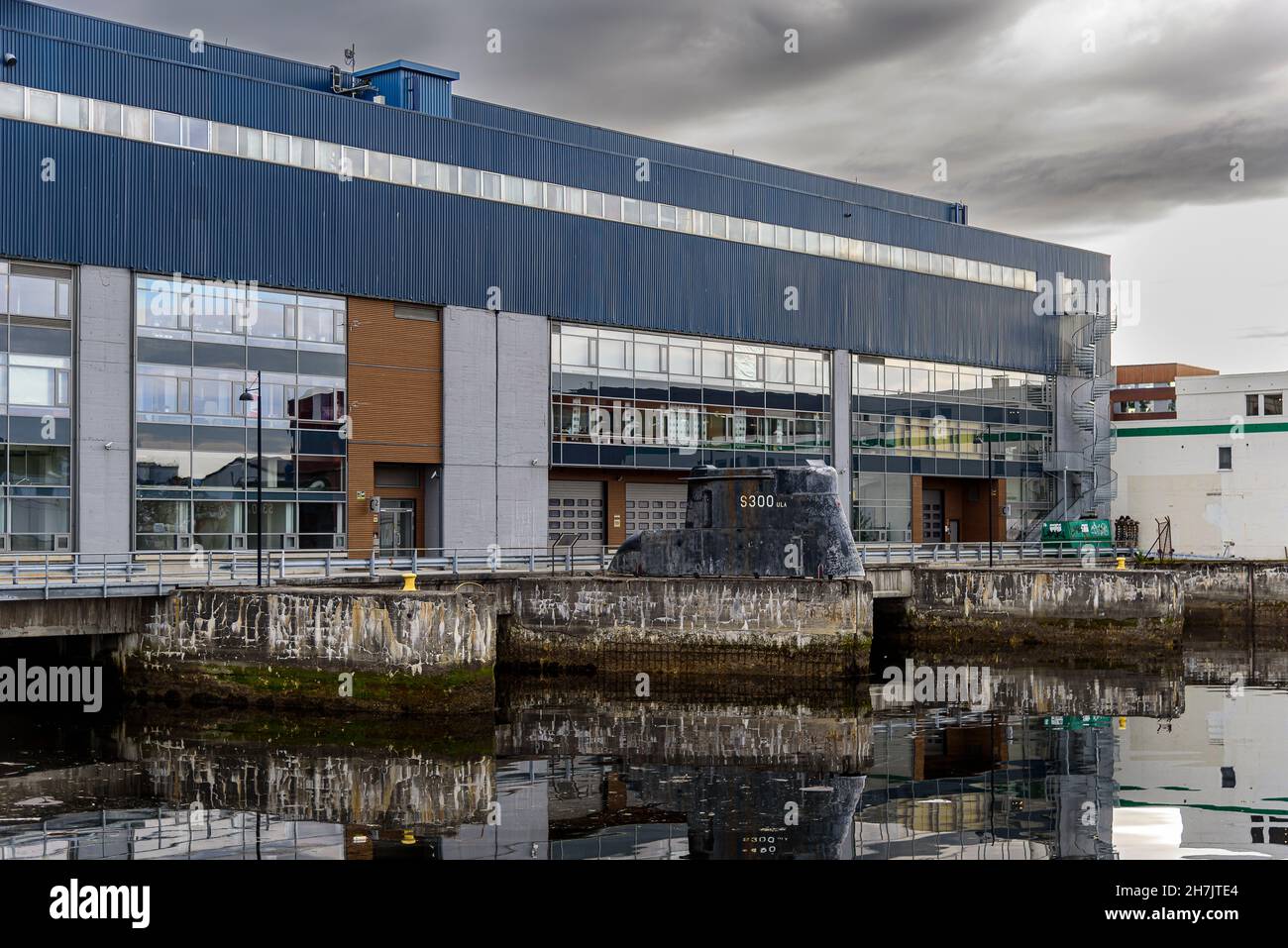 Former Wehrmacht submarine bunker, Trondheim, Norway Stock Photo - Alamy