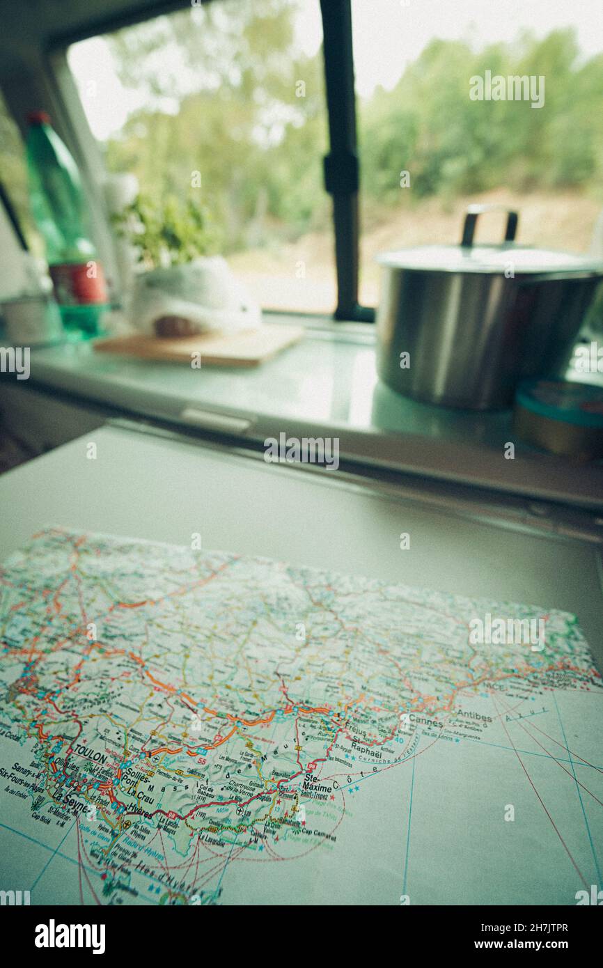 Vw Bus Interior High Resolution Stock Photography and Images - Alamy