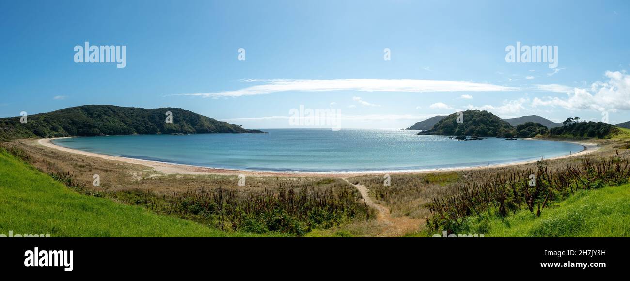 Puheke beach in the Karikari peninsula, Far North of New Zealand Stock ...