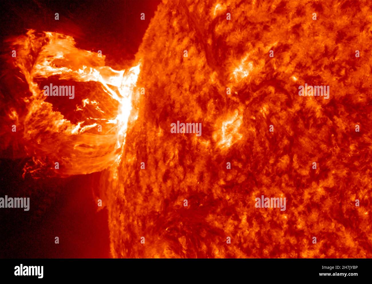 SOLAR FLARES Photo NASA SODATA Stock Photo Alamy solar-flares-photo-nasa-sodata-stock-photo-alamy