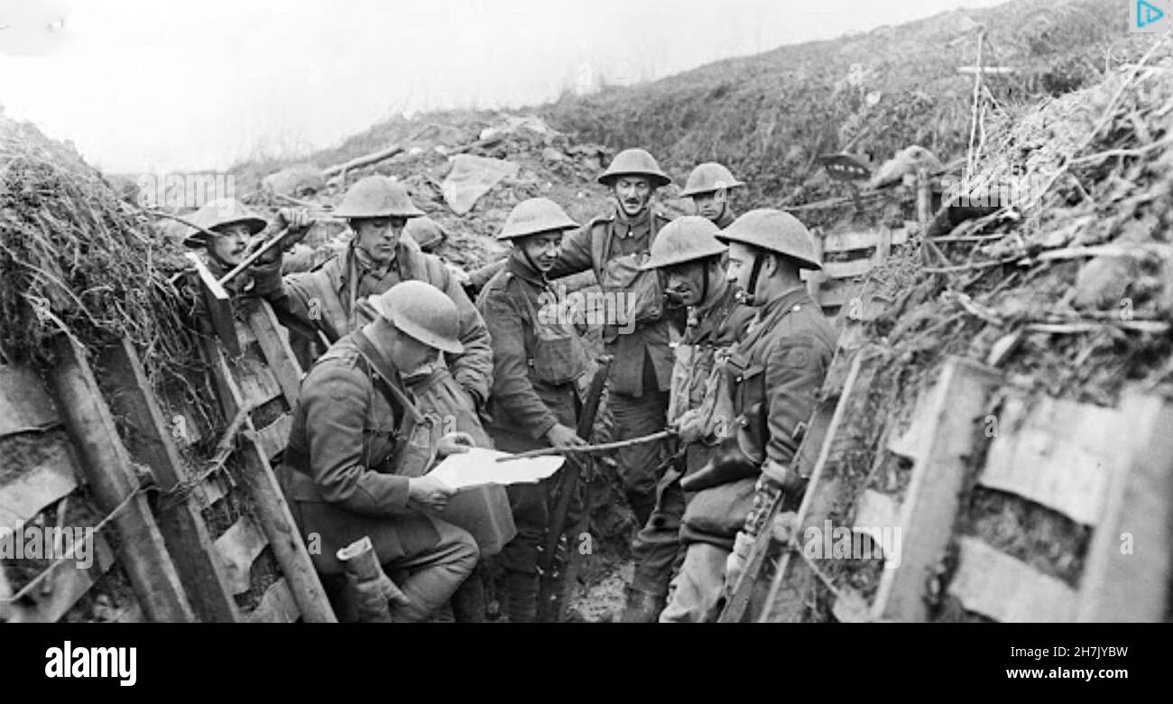 Ww1 trenches hi-res stock photography and images - Alamy