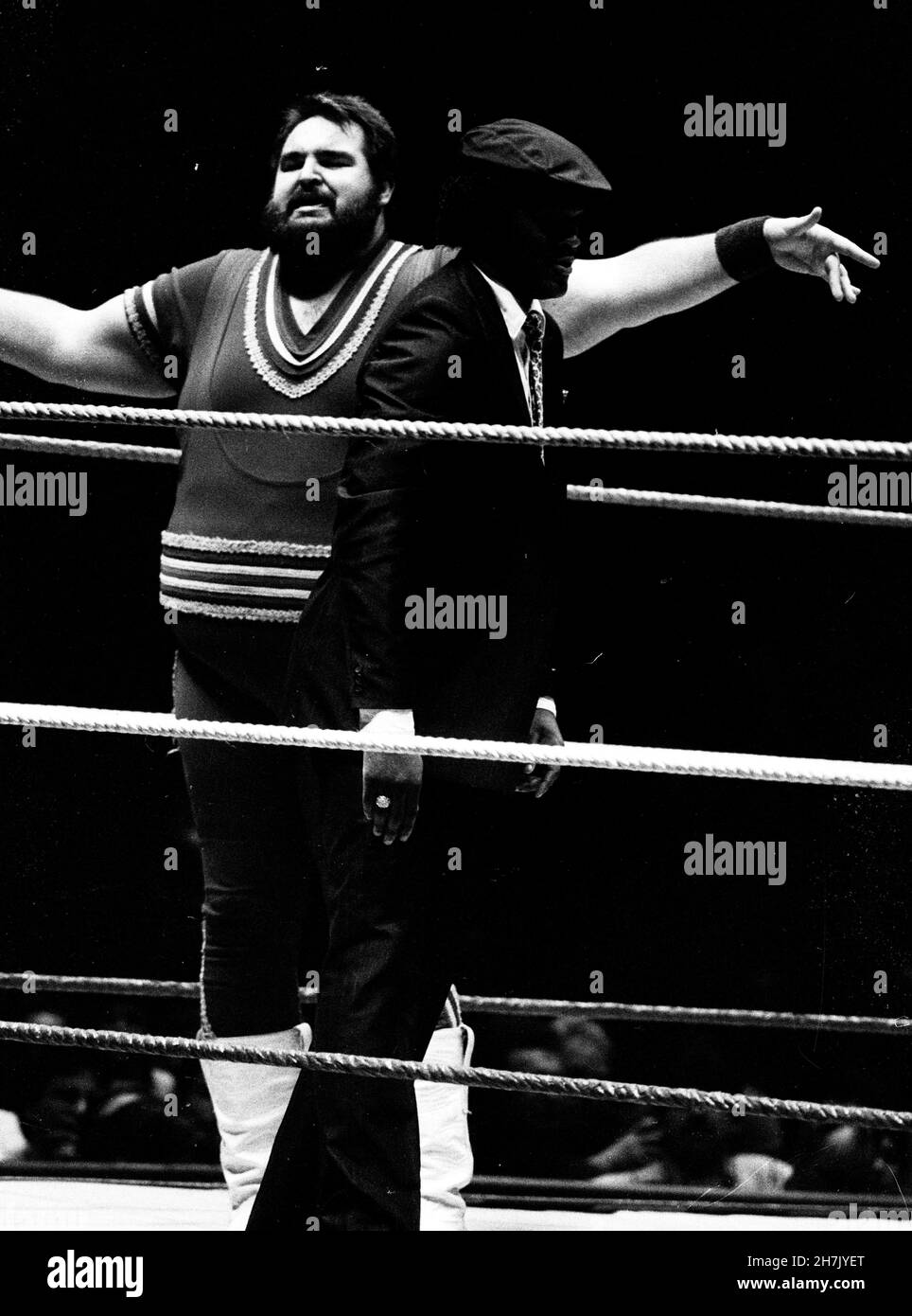 Akeem One Man Gang Slick 1987 by John Barrett/PHOTOlink Stock Photo - Alamy