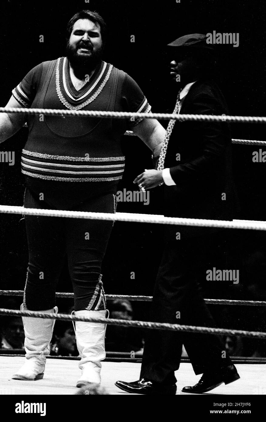 Akeem One Man Gang Slick 1987 by John Barrett/PHOTOlink Stock Photo - Alamy