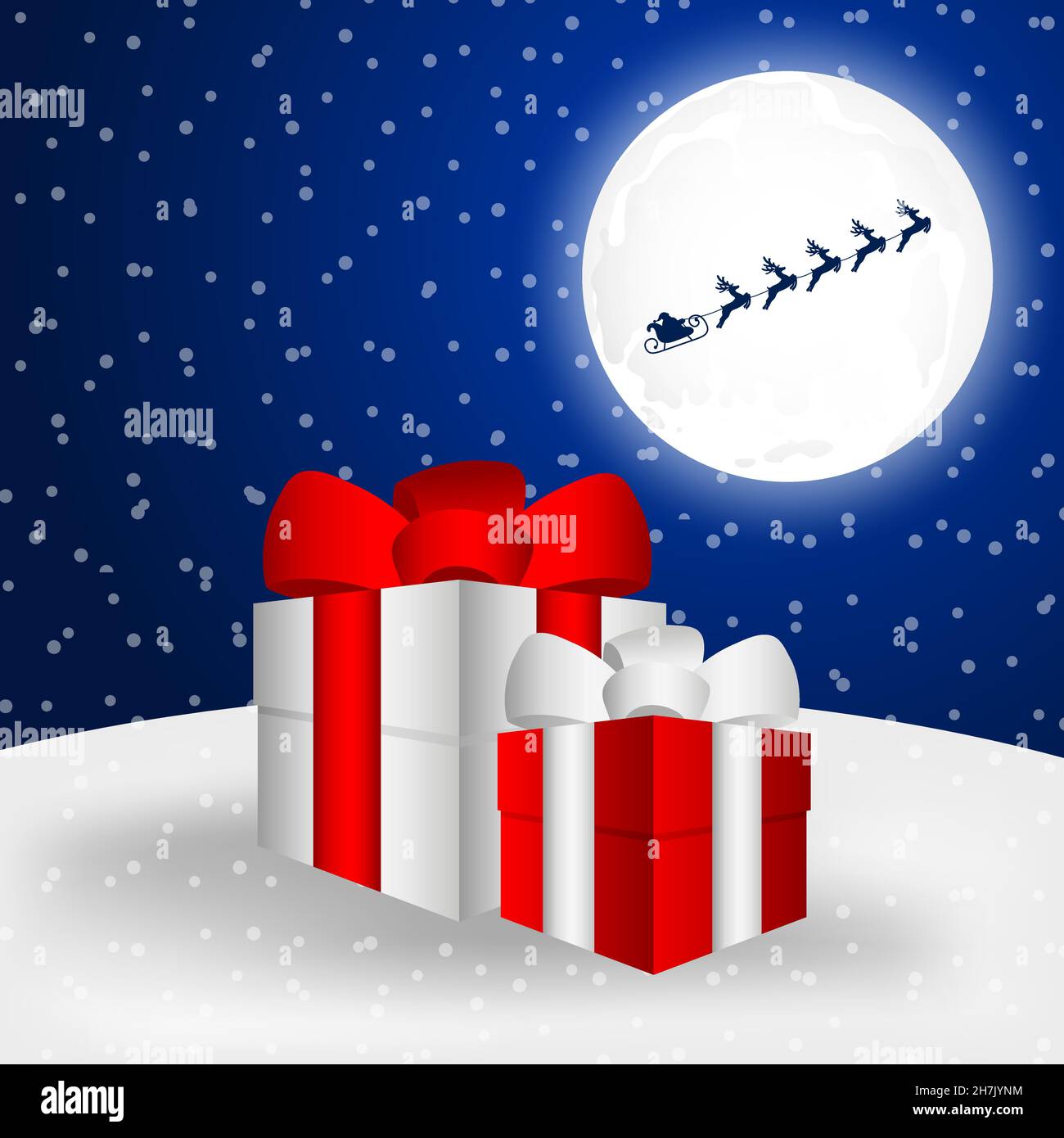 Presents christmas isolated Stock Vector Images - Alamy