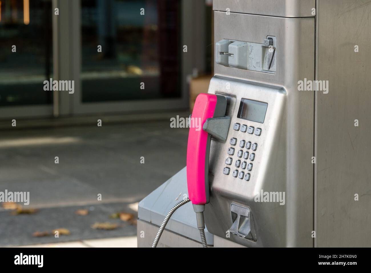 Coin operated telephone hi-res stock photography and images - Alamy