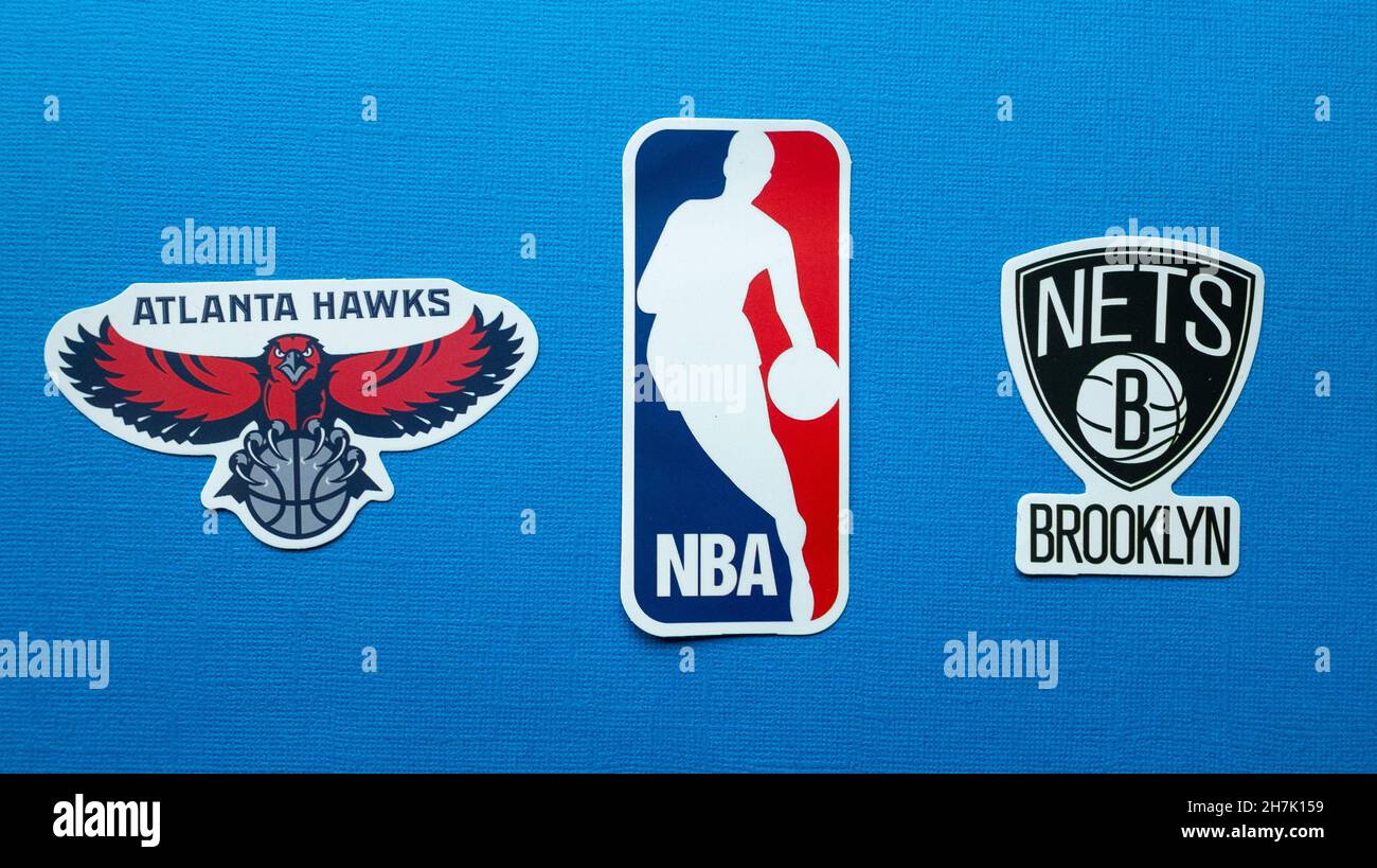 Atlanta hawks logo symbol icon hi-res stock photography and images - Alamy