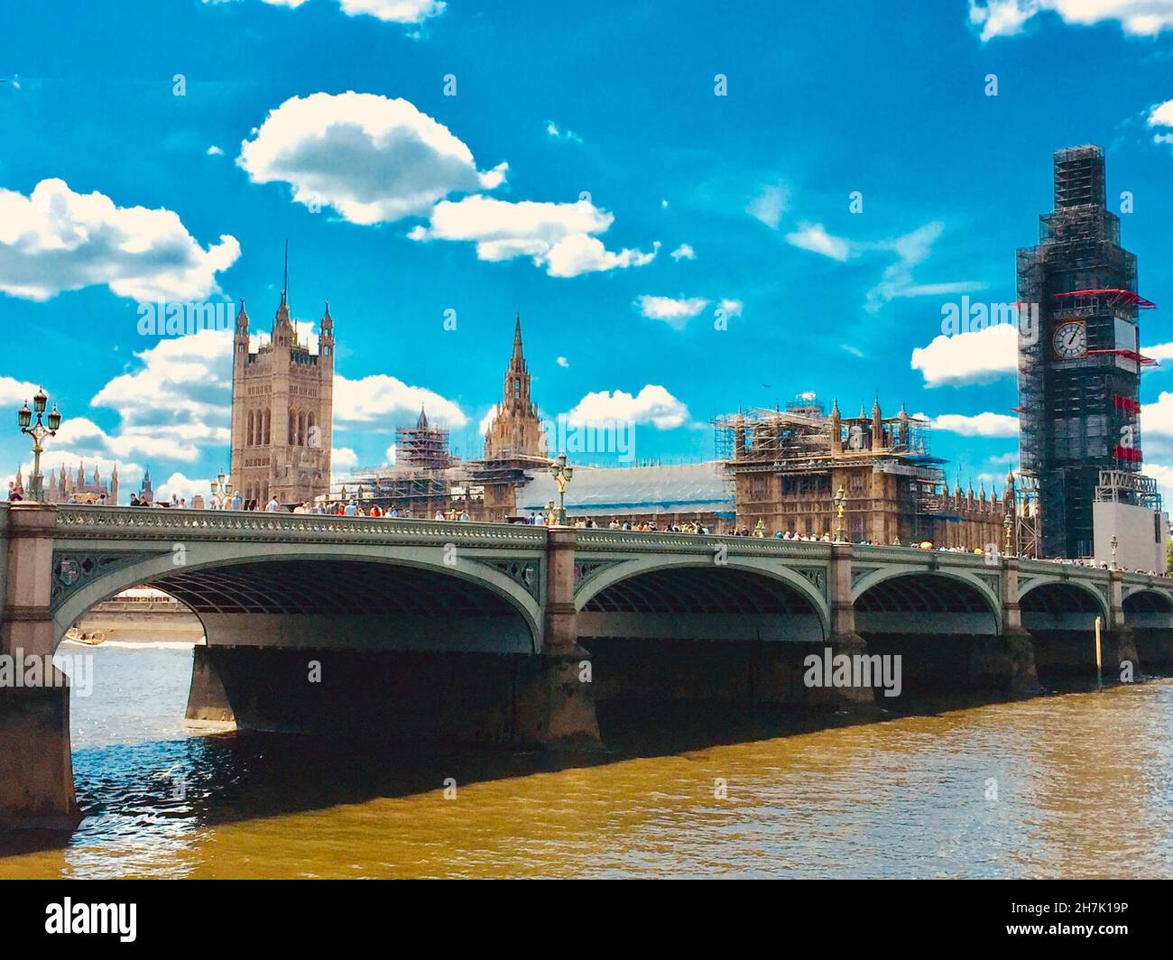 Houses of Parliament Mitcham UK Stock Photo - Alamy