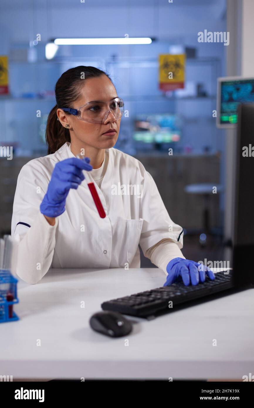Biochemical typing hi-res stock photography and images - Alamy