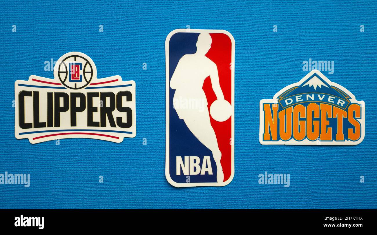 Los angeles clippers logo hi-res stock photography and images - Alamy